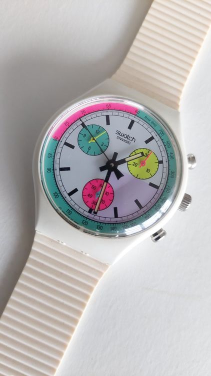 Swatch WHITE HORSES SCW100 (Neu und originalverpackt) in Spiez für CHF ...