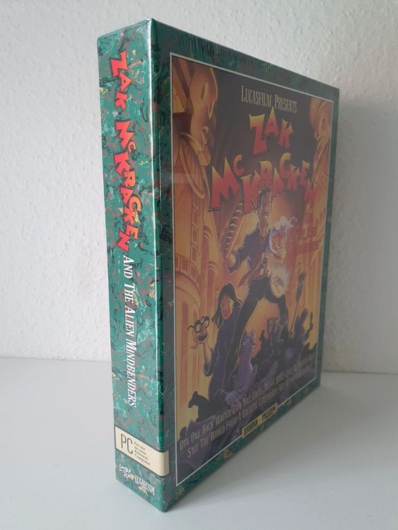PC Game Zak McKracken (1988) Big Box (LimitedRun Games) NEU (Neu und ...