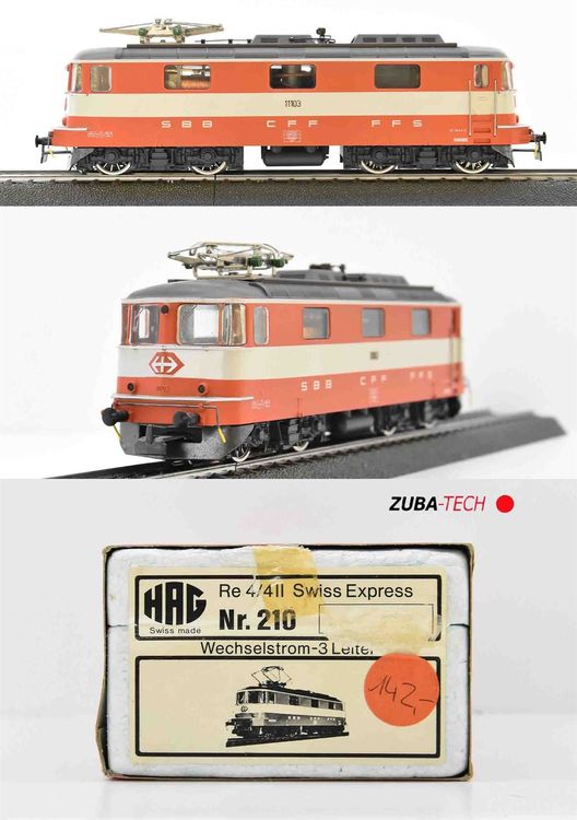 HAG 210 E-Lok Re 4/4 II SwissExpress SBB | Kaufen auf Ricardo
