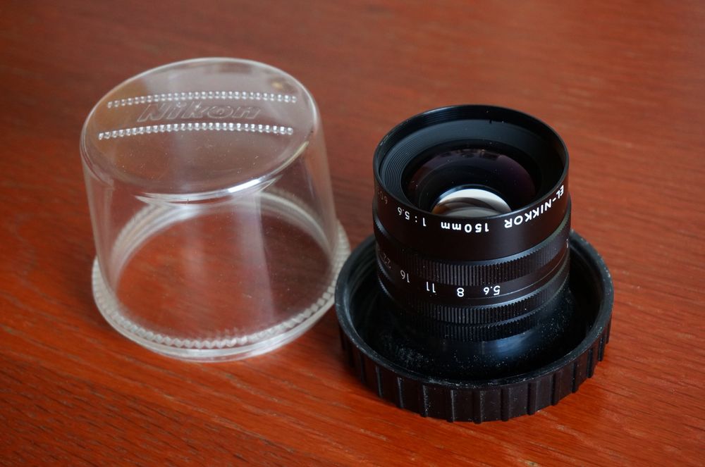 Nikon EL-Nikkor 150mm f5.6 M39 Mount Vergrösserungsobjektiv | Kaufen ...
