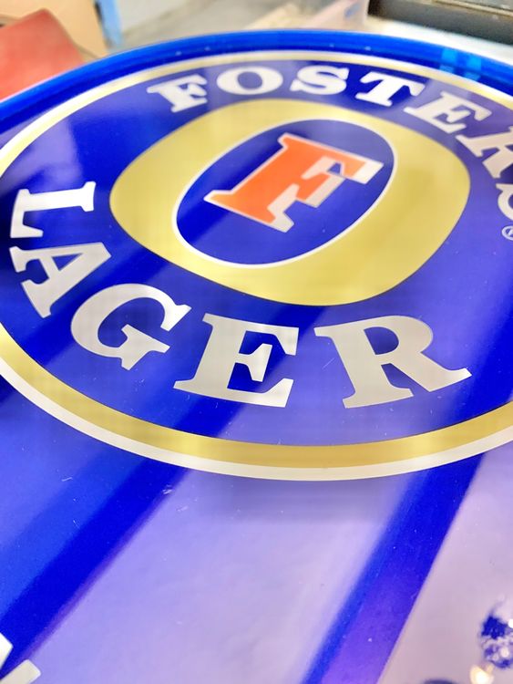 Foster`s Lager Australia`s favourite Beer Sign Leuchtreklame (Gebraucht ...