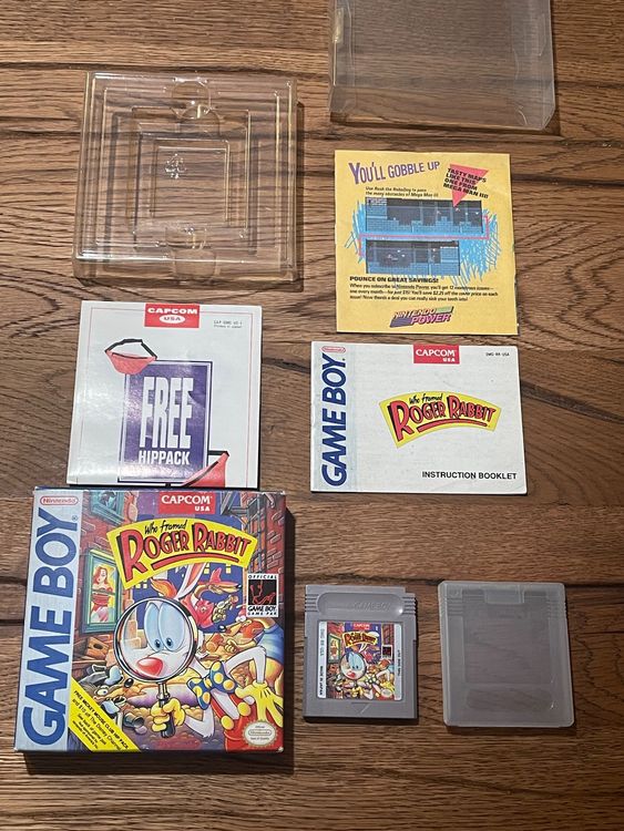 Who Framed Roger Rabbit Game Boy Komplett Top Zustand! (Gebraucht) in ...