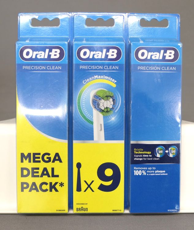 Oral-B Precision Clean Aufsteckbürste Mega Deal Pack 9 Stück | Kaufen ...