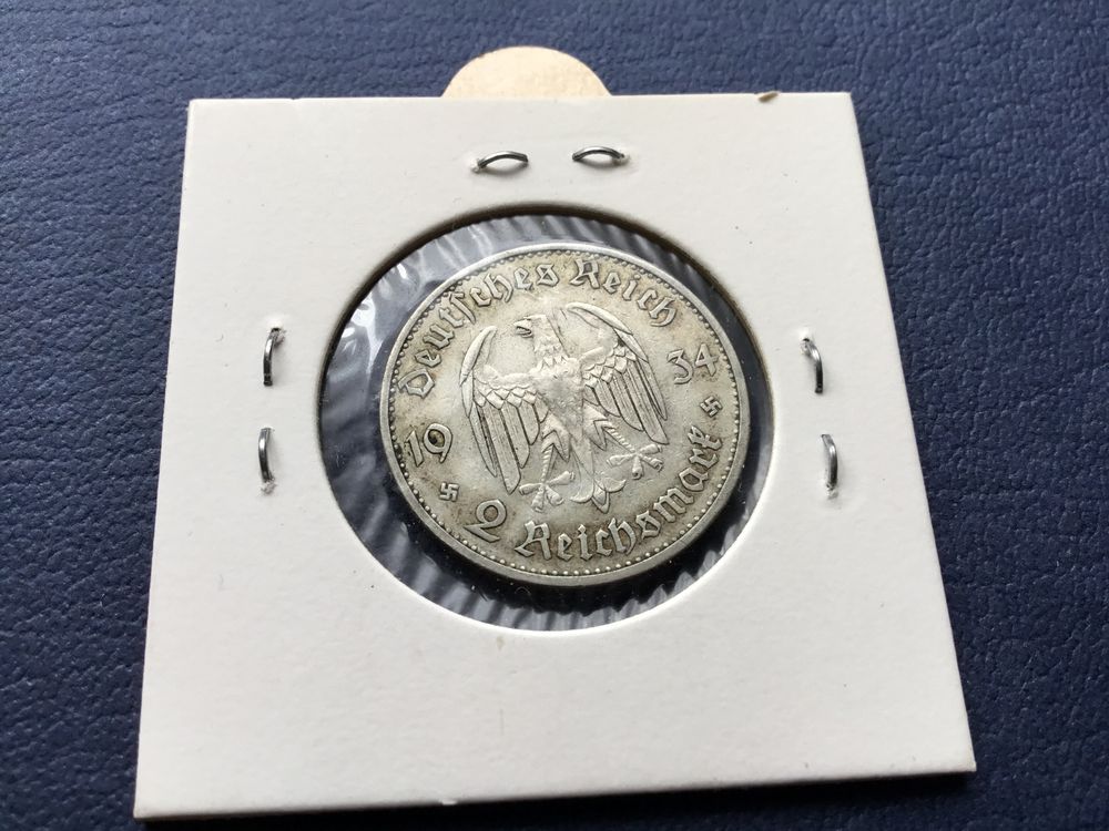 Deutsche Reich, 2 Reichmark 1934 A Garnisonskirche Potsdam | Kaufen auf Ricardo