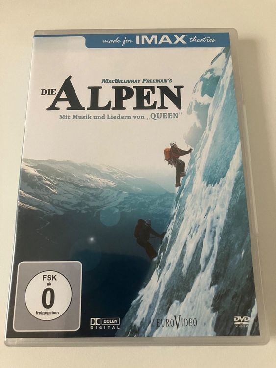 MacGillivray Freeman's 'Die Alpen' (DVD) Musik von Queen (Gebraucht) in ...
