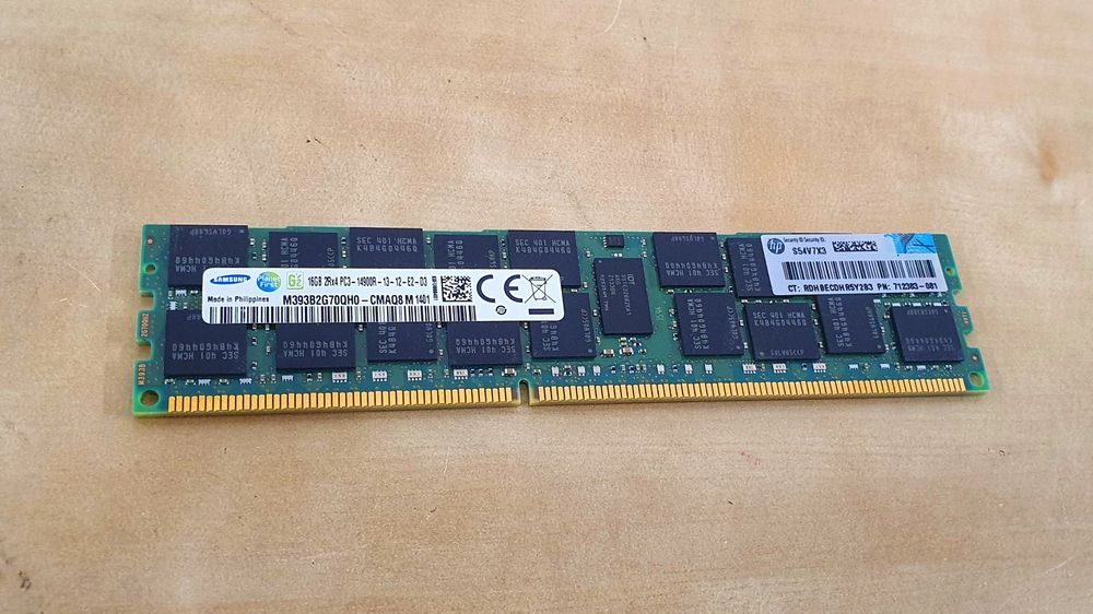 SDRAM DDR3-1866 16GB Samsung 16GB 2Rx4 PC3 14900R 13 12 E2D3 | Kaufen ...