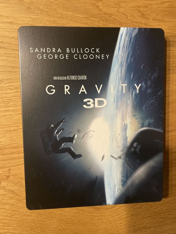 Gravity 3D/2D BluRay Steelbook (Gebraucht) in Hagendorn für CHF 12 – mit Lieferung auf Ricardo ...