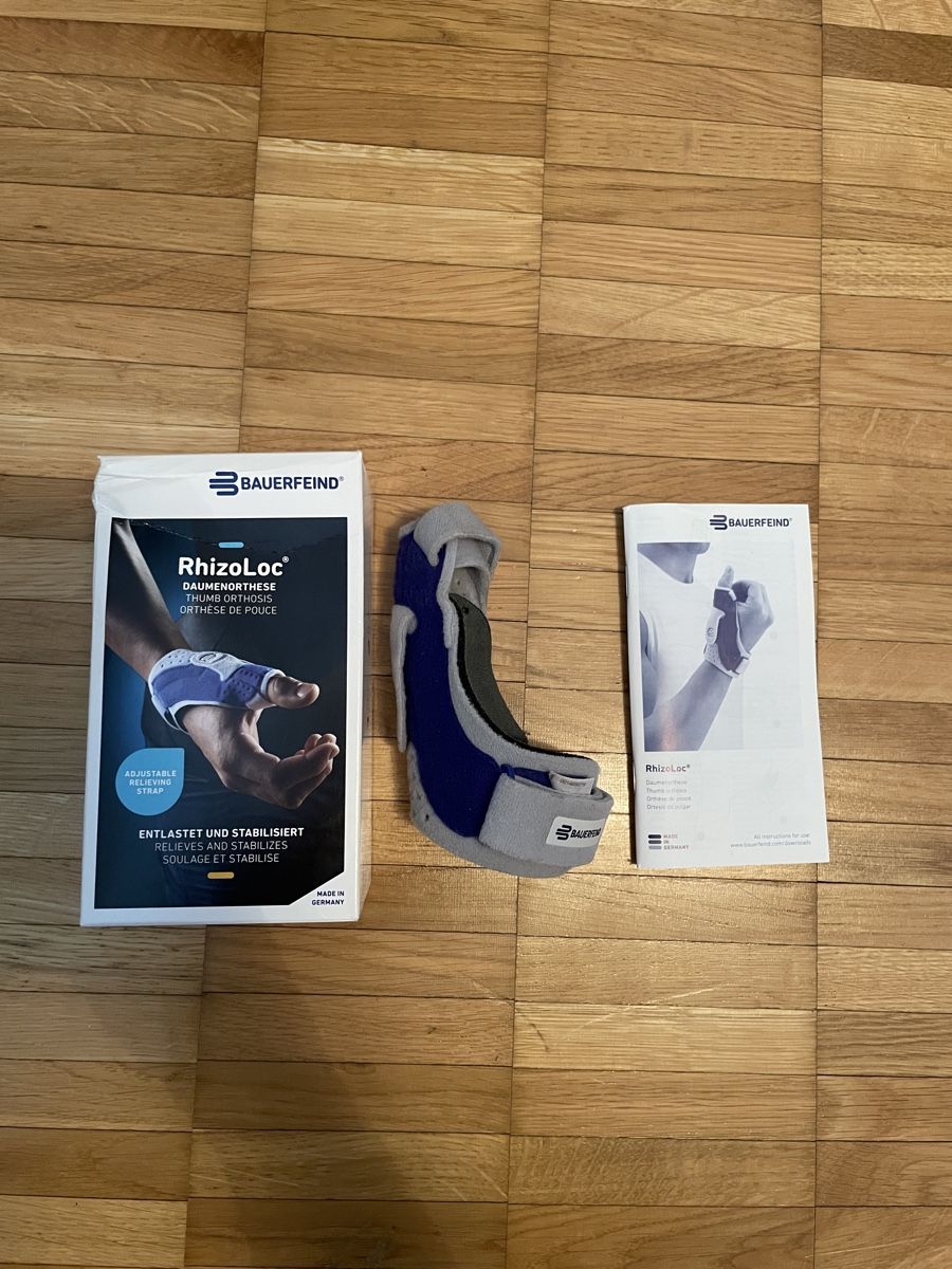 Bauerfeind RhizoLoc Thumb Brace - Size 1-Right Hand (Gebraucht) in ...