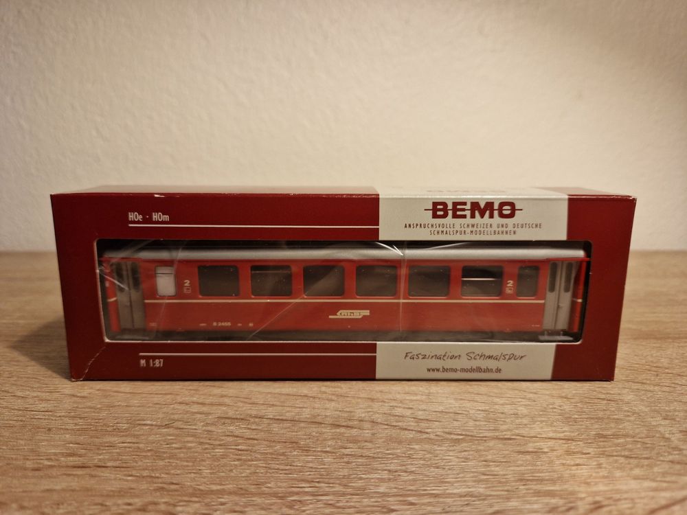 Bemo 3255 125 Personenwagen 2.Kl RhB H0m OVP NEU | Kaufen auf Ricardo