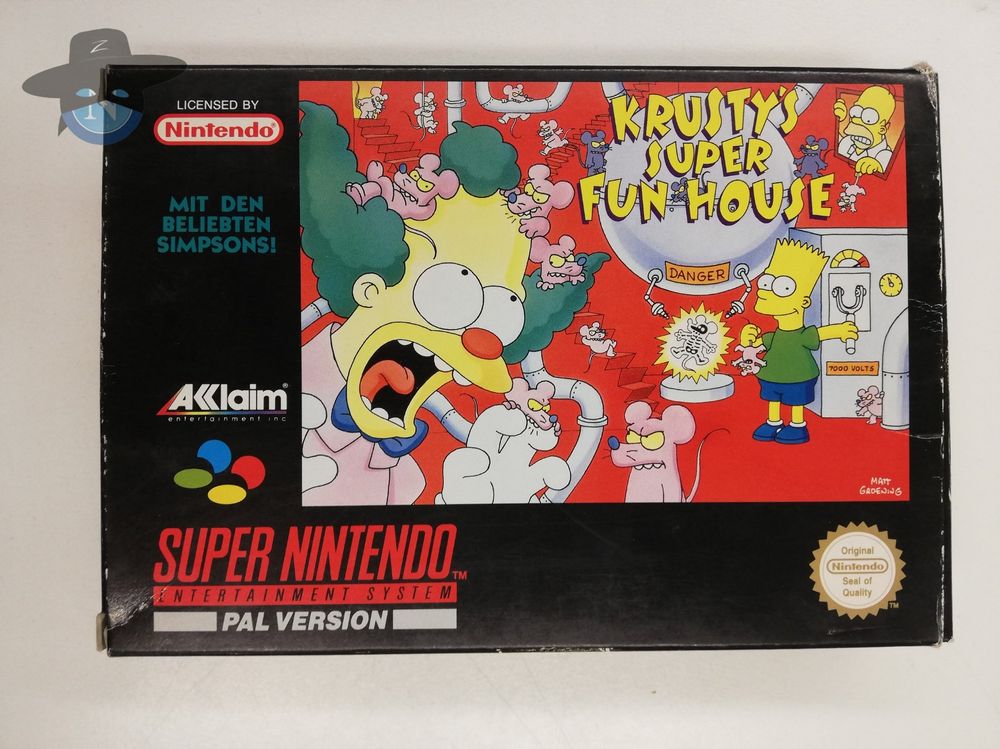 Krusty's Super Fun House / Super Nintendo SNES (Gebraucht) in St ...
