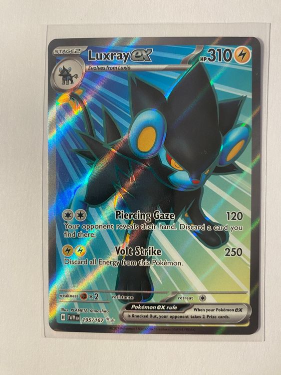 Pokemon Luxray EX 195/167 Twilight Masquerade EN | Kaufen auf Ricardo