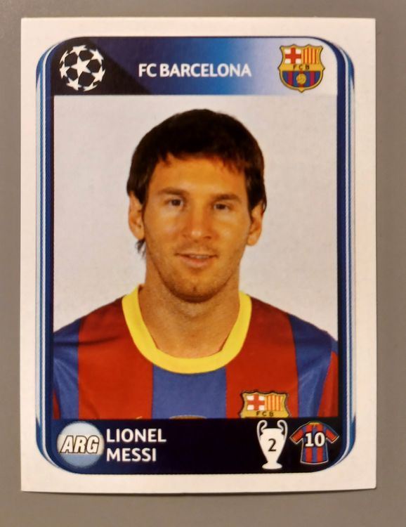 LIONEL MESSI 2010 Panini Champions League Sticker | Kaufen auf Ricardo