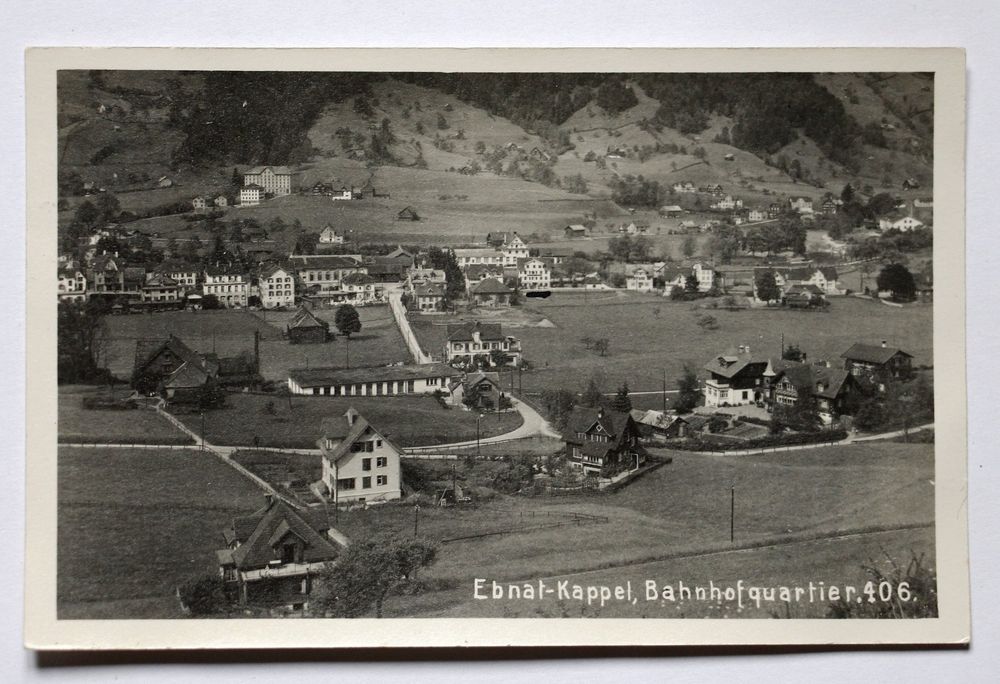 AK " EBNAT-KAPPEL, BAHNHOFSQUARTIER" 1932 (Gebraucht) in St. Gallen für ...