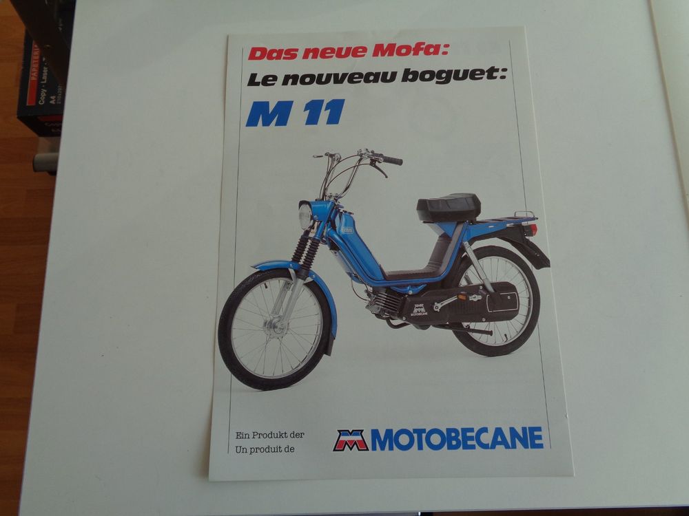 Motobecane M 11 (Gebraucht) in Remetschwil für CHF 12 – mit Lieferung ...