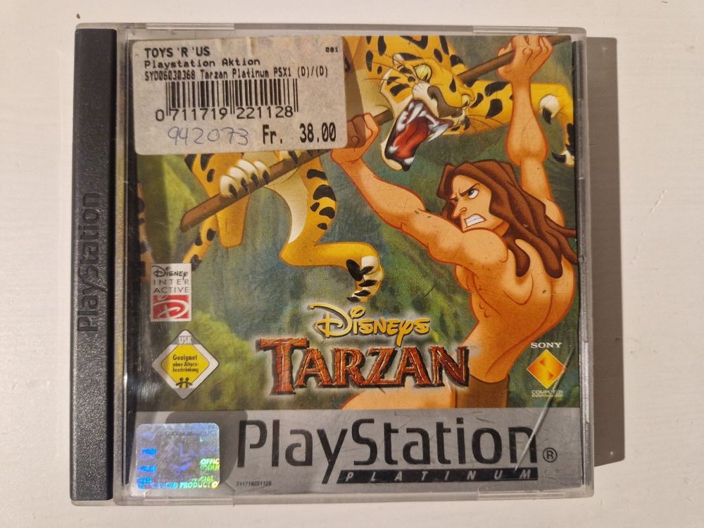 Playstation 1 PS1 - Disney Tarzan - (Gebraucht) in Winterthur für CHF 7 ...