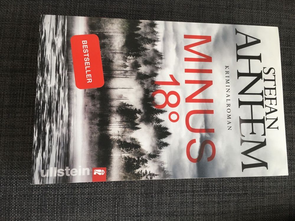 Buch: Minus 18 Grad - Stefan Ahnhem (Gebraucht) in Worb für CHF 3 – mit ...