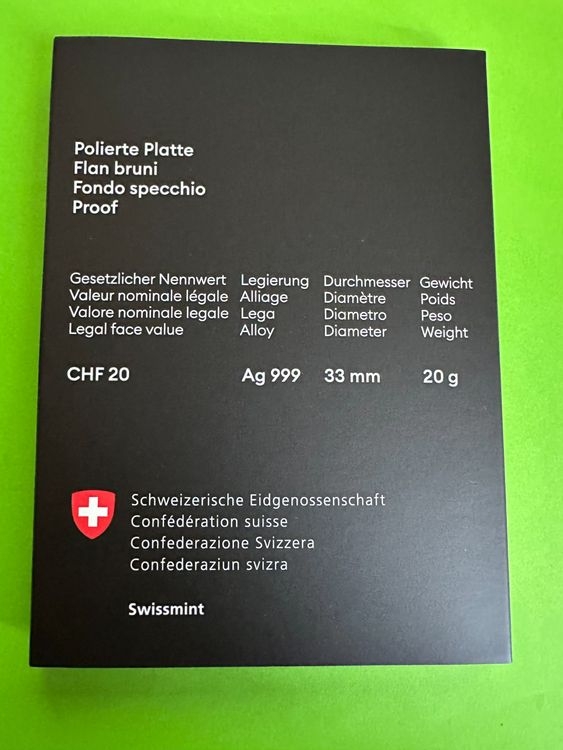 Jean Tinguely Collector`s Edition 2025 Sondermünze (Neu und originalverpackt) in Rotkreuz für ...