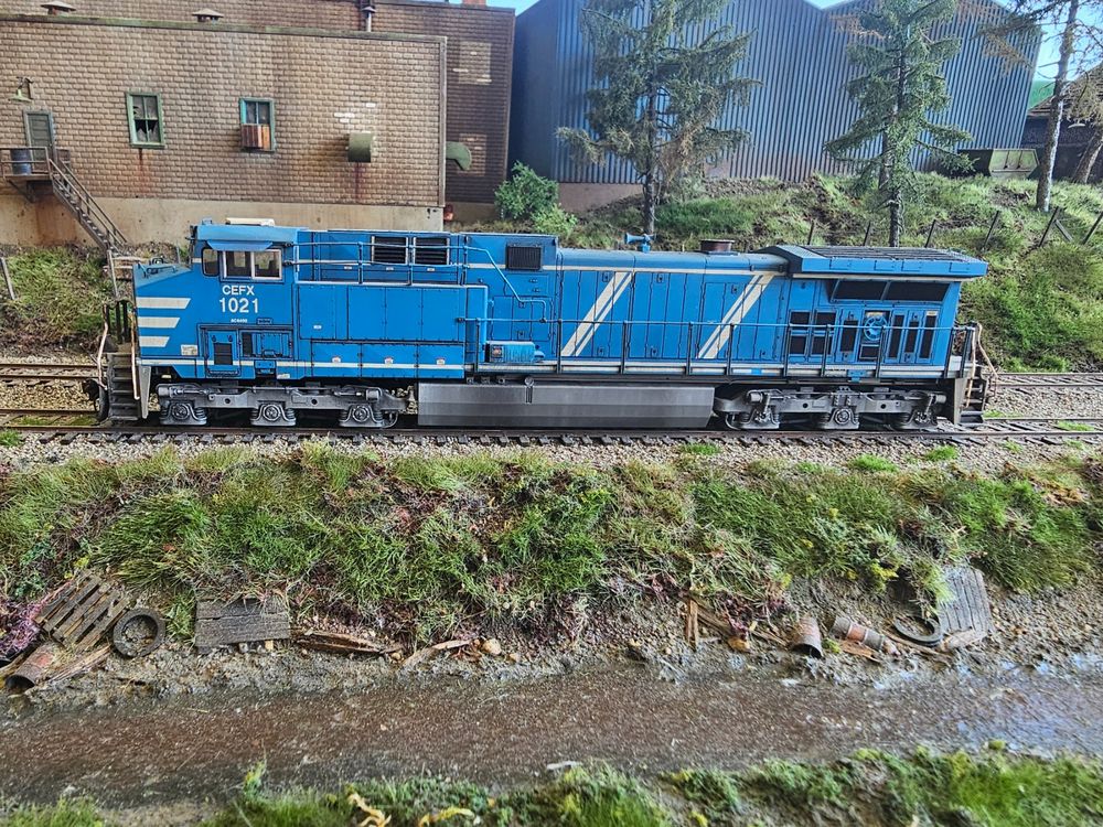 Custom paint CEFX 1021 AC44cw Bluebird Lokomotive | Kaufen auf Ricardo