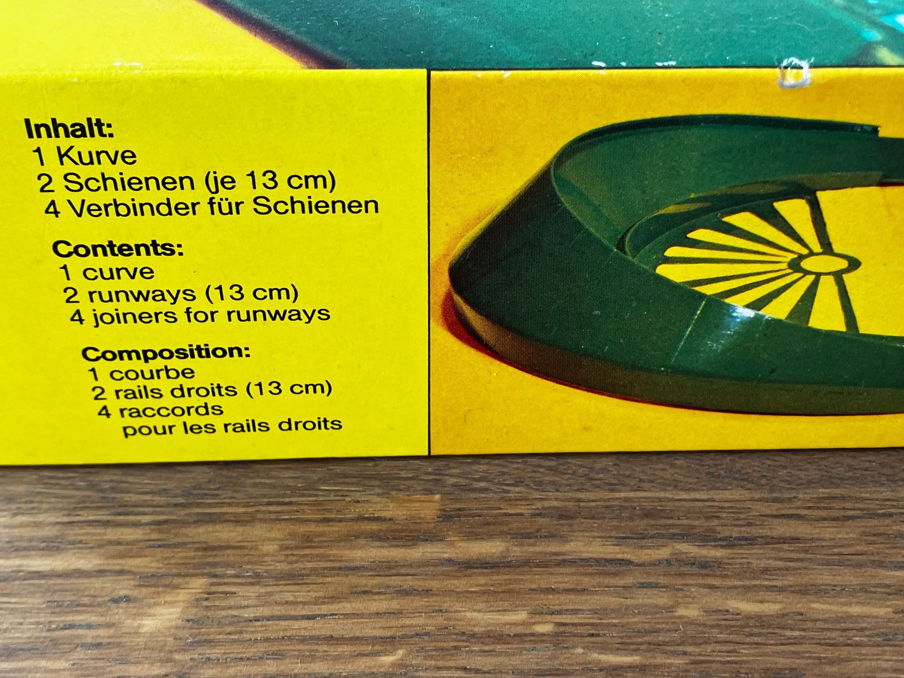VINTAGE darda-drom Autobahn, Set Steilwandkurve, 70er Jahre (Gebraucht ...