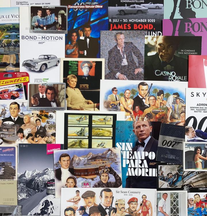 James Bond 007 30 Werbeartikel Postkarten, Flyer, Sticker... (Gebraucht ...