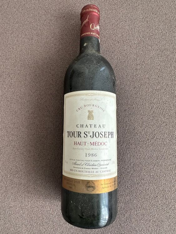 Chateau Tour s' Joseph Wein 1986 (Neu (gemäss Beschreibung)) in ...