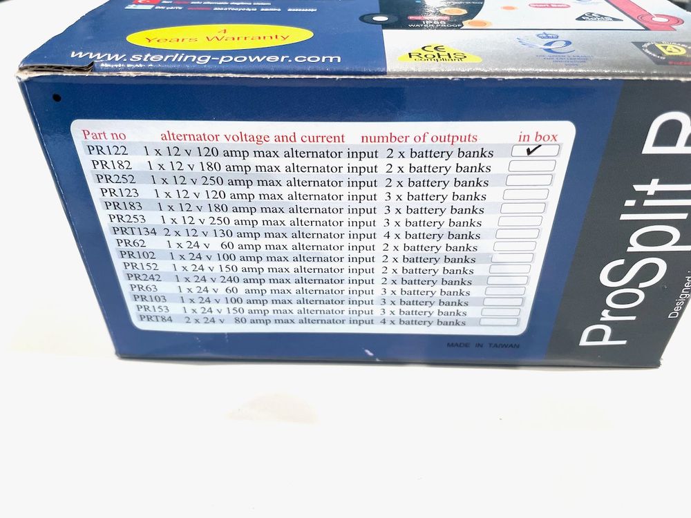 LADESTROM VERTEILER Sterling Pro Split R NEU!!! (Neu und ...