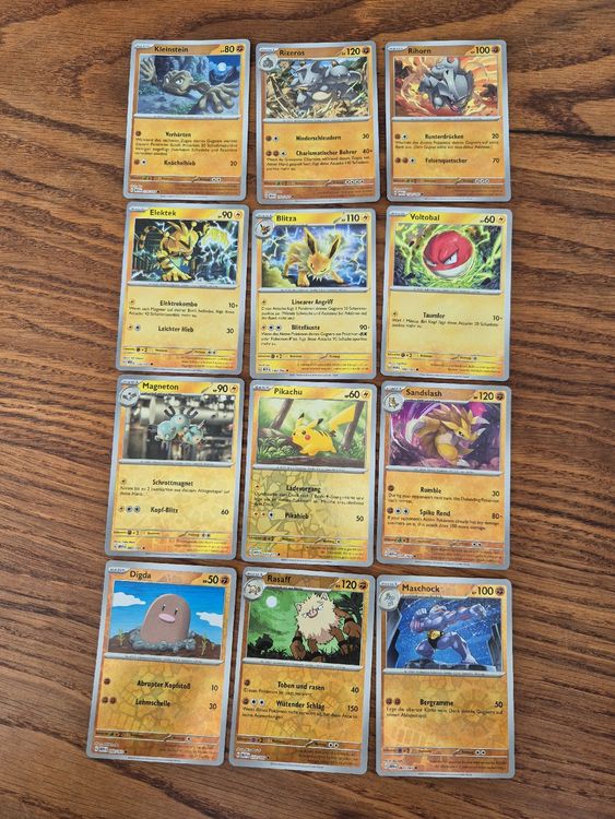 Seltene Reverse Pokemon Karten 2023 (Neu (gemäss Beschreibung)) in Rotkreuz für CHF 10 – mit ...