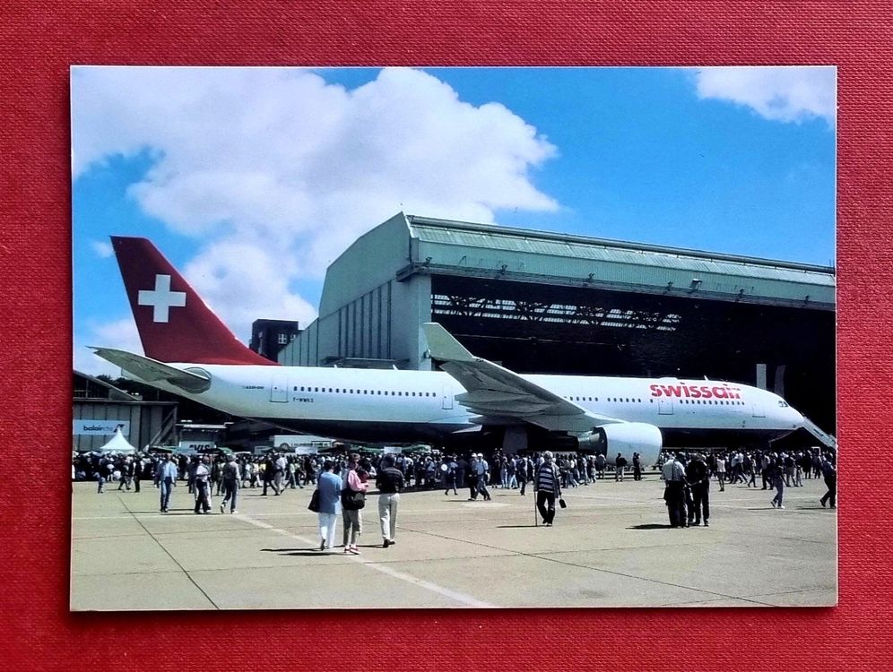 Zürich - Kloten - Flugplatz - Swissair A330 - F-WWKS (Gebraucht) in ...