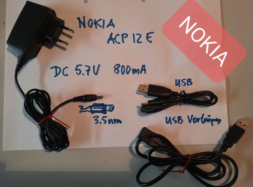 Nokia Netzadapter | Kaufen auf Ricardo