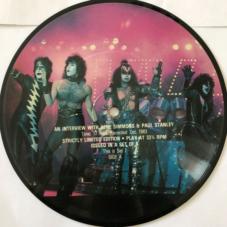 KISS - Picture disc interview 1983 | Kaufen auf Ricardo