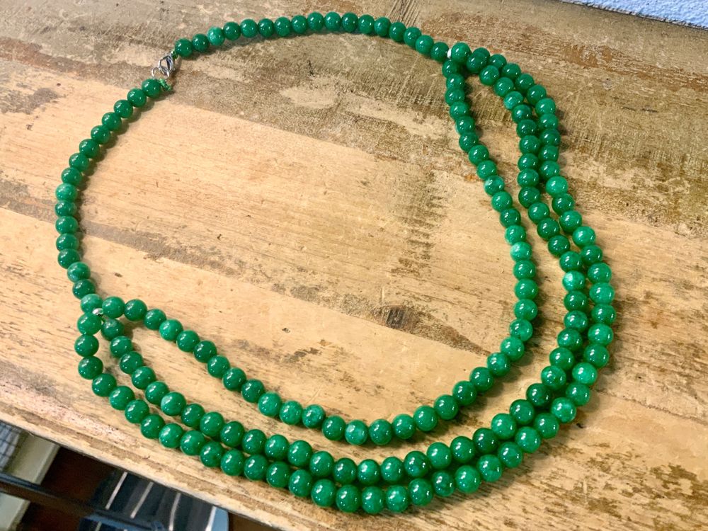 VINTAGE JADE COLLIER NATÜRLICH, 61 GR (Gebraucht) in Biglen für CHF 21 ...