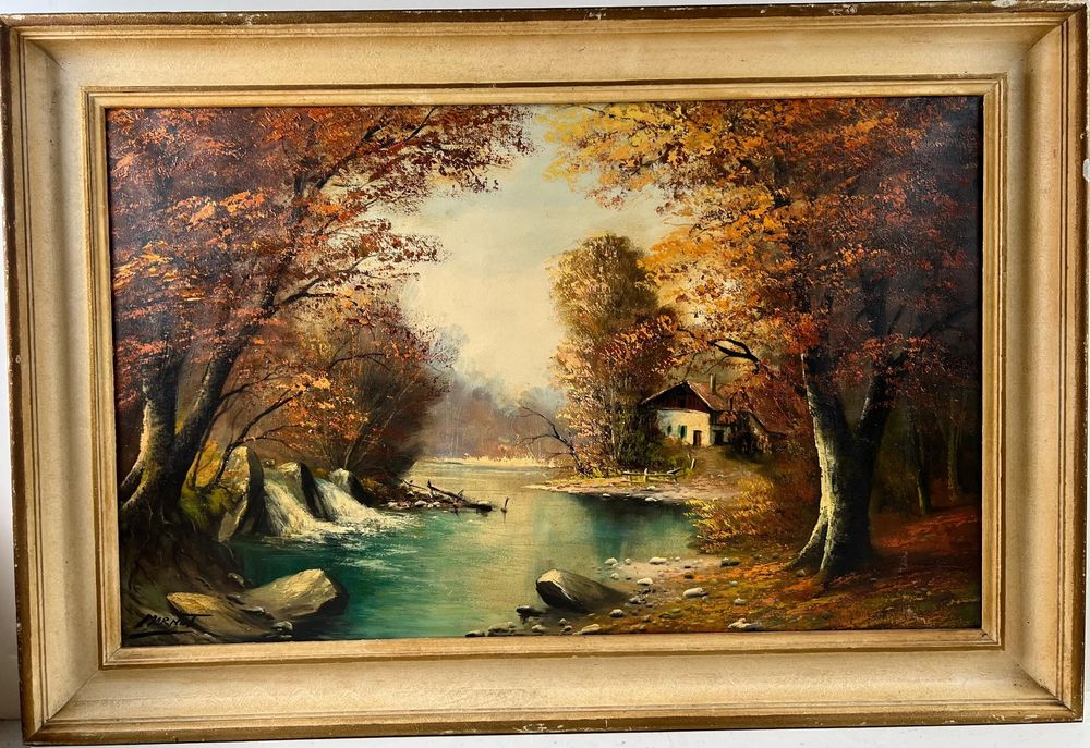 Grosser Herbstlandschaft Gemälde Signiert. (Gebraucht) in Neuhausen am Rheinfall für CHF 20 ...