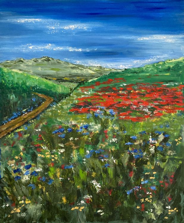 Gemälde Landschaft - Ölbild (Neu (gemäss Beschreibung)) in Cham für CHF ...