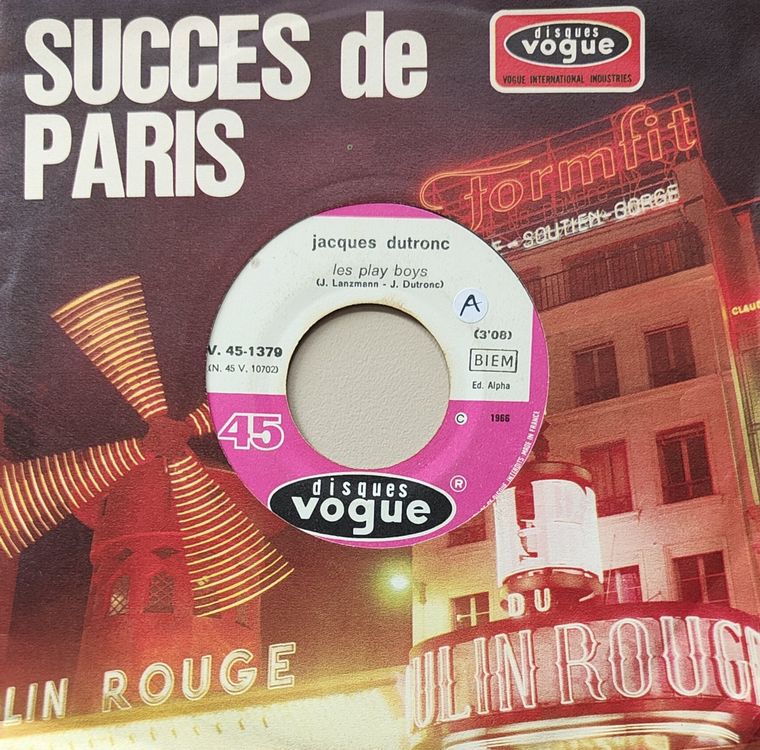 Vinyl-Single Jacques Dutronc - Les Play Boys | Kaufen auf Ricardo