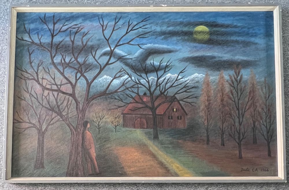 Dulic Ebner Amsler 1922 grosse Gemälde Öl auf Platte | Kaufen auf Ricardo