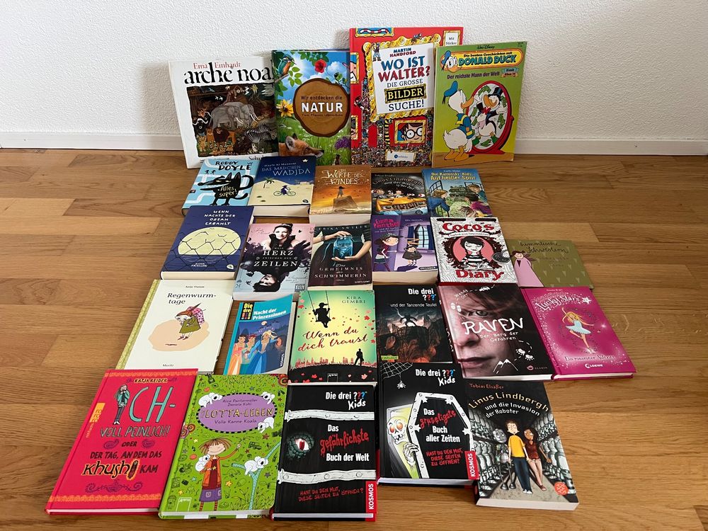 26 verschiedene Kinder- und Jugendbücher (Gebraucht) in Zug für CHF 10 ...