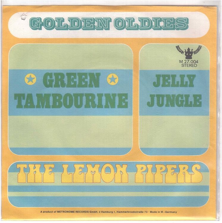The Lemon Pipers - Green Tambourine (Gebraucht) in Oberwil (Dägerlen ...