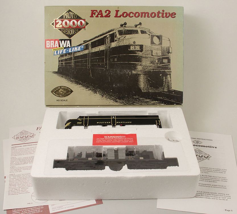 Diesellok PROTO 2000 SERIES, FA2, H0 DC analog (K98) (Gebraucht) in Anglikon für CHF 82 – mit ...