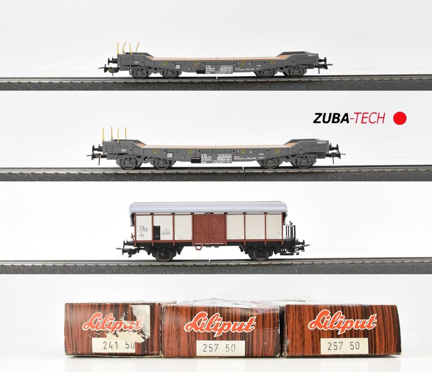 3x Liliput Güterwagen der SBB H0 GS mit OVP | Kaufen auf Ricardo