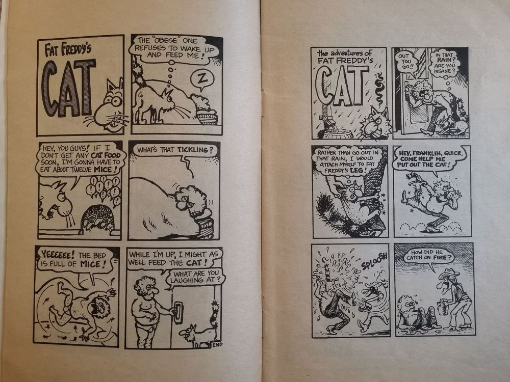 English Comic Books / Calvin and Hobbes / Fat Freddy's Cat | Kaufen auf ...