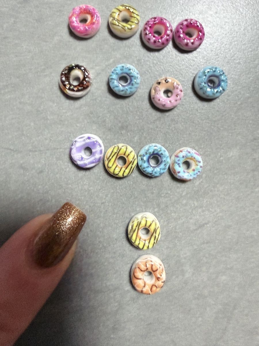 🍩 Süss! 14er Set Mini Donut Miniature (Neu (gemäss Beschreibung)) in ...