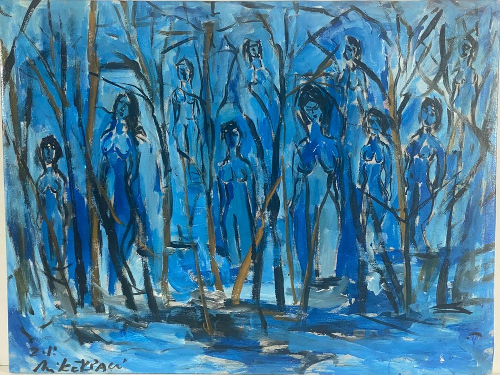 Abstrakte Gemälde unleserlich signiert (Gebraucht) in Root für CHF 20 – mit Lieferung auf ...