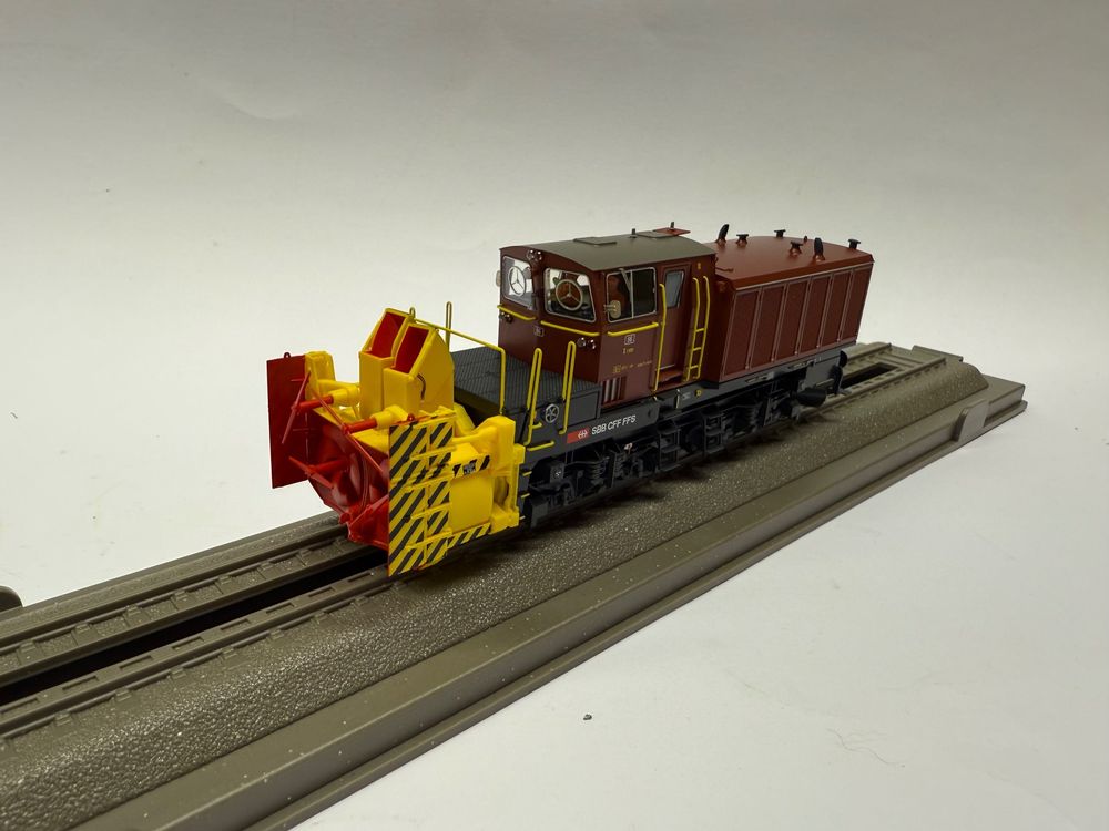 Roco 78800 - SBB CFF FFS Beilhack Schneeschleuder Xrotm-OVP (Gebraucht ...