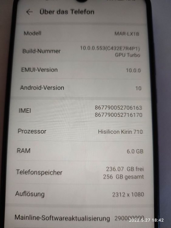Huawei P30 Lite MAR-LX1B (Gebraucht) in Grenchen für CHF 55 – mit ...