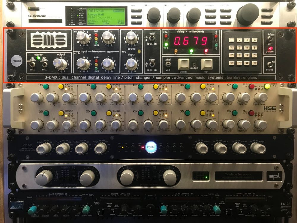 AMS S-DMX Dual channel Digital Delay/Pitch Changer (Gebraucht) in ...