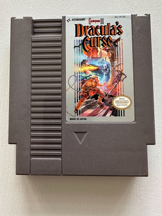 Nintendo NES, Castlevania 3, Dracula's Curse, NTSC-US, top! (Gebraucht ...