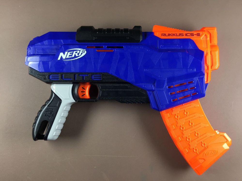Nerf Pistole Gun RUKKUS ICS-8 (Gebraucht) in Zürich für CHF 6 – mit ...
