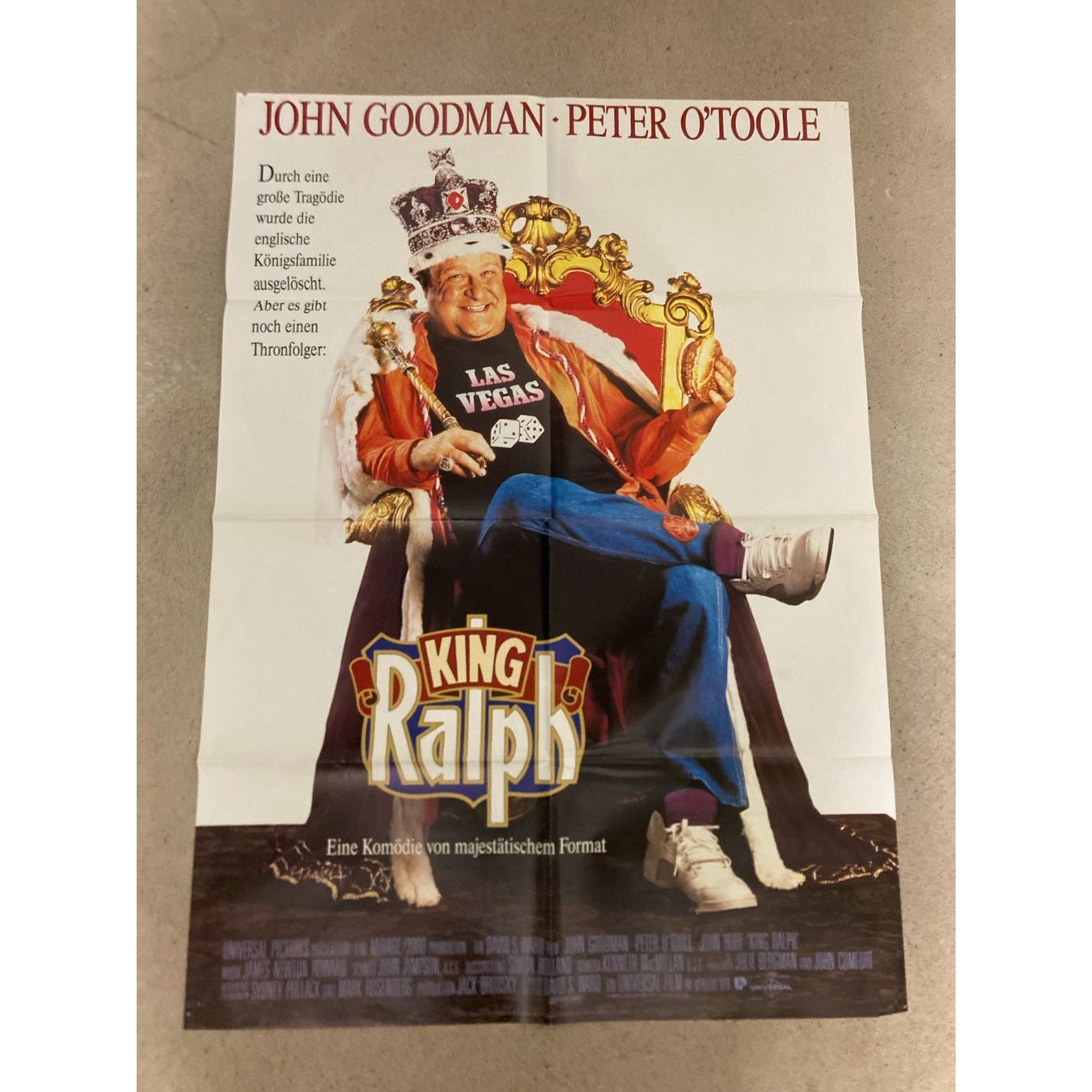 Original Kinoposter - King Ralph - John Goodman. Top! (Gebraucht) in Engelburg für CHF 20 – mit ...