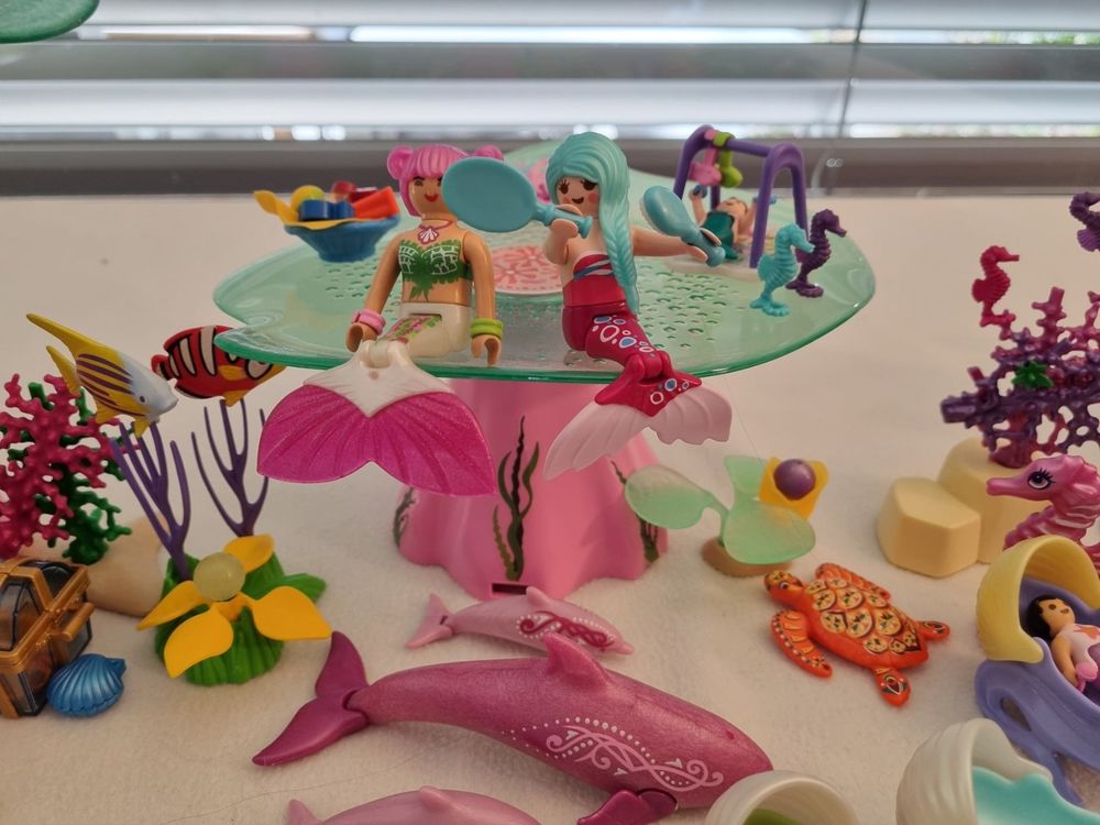 Playmobil grosses Set Meerjungfrauen Magic 70886 usw. (Gebraucht) in ...