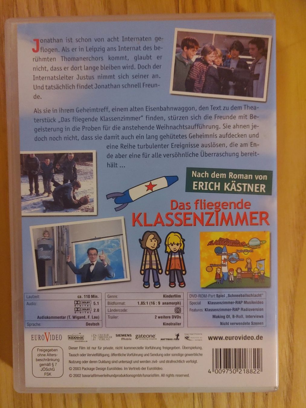 DVD | « Das fliegende Klassenzimmer (2003) » - 📀🎬 (Gebraucht) in ...
